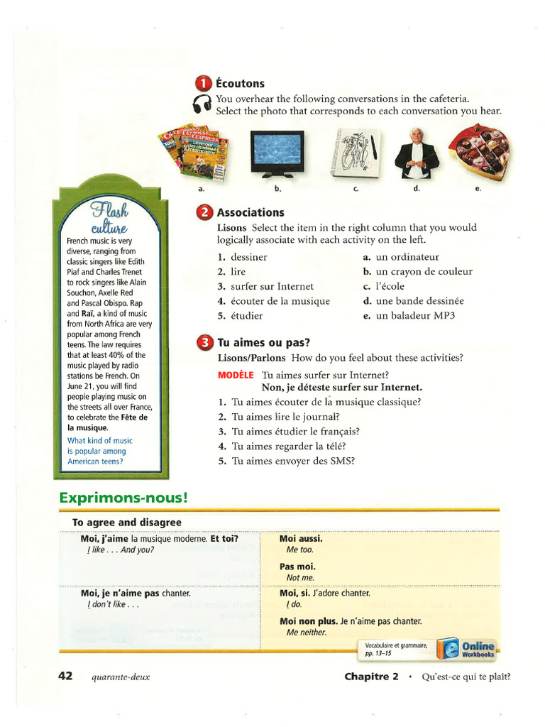 French 1A Pages 62 | PDF