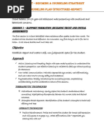 Counseling Psychology Report Template | PDF | Psychotherapy | Emotions