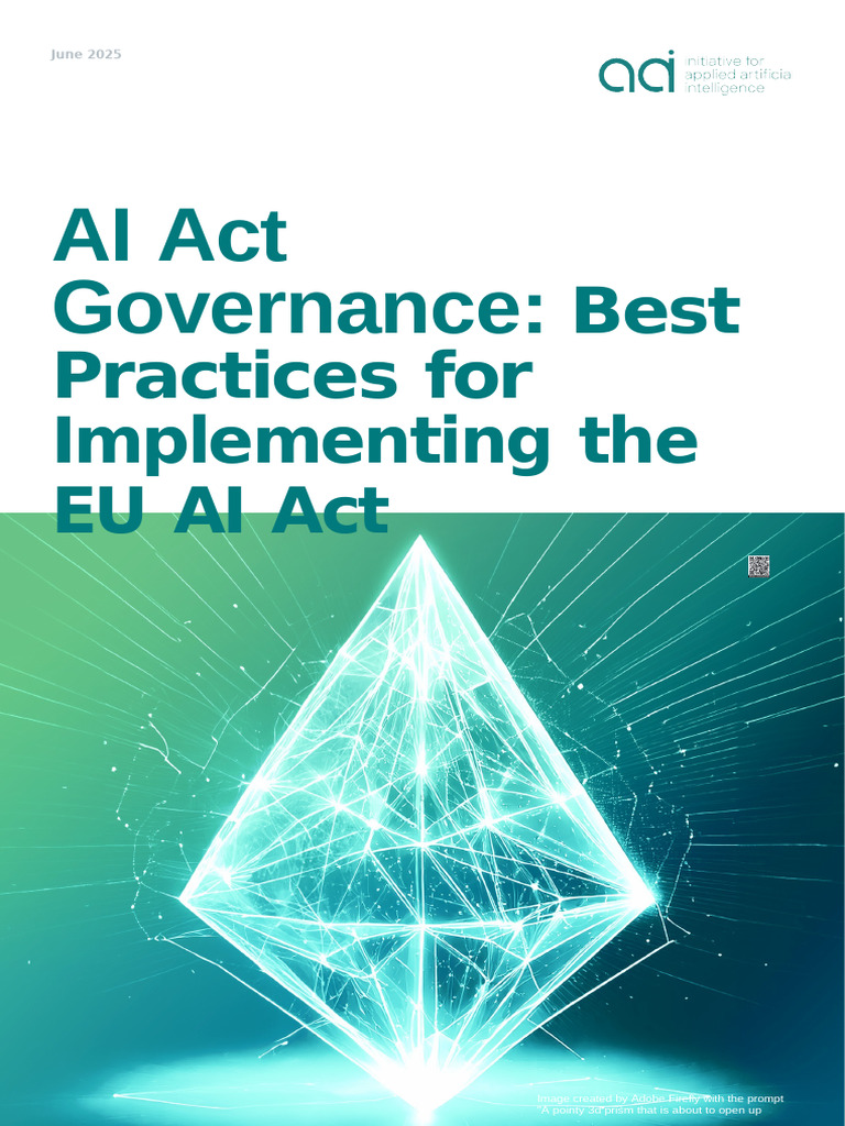 AI Governance EU Act Best Practices TOP 1754900379 | PDF | Governance ...