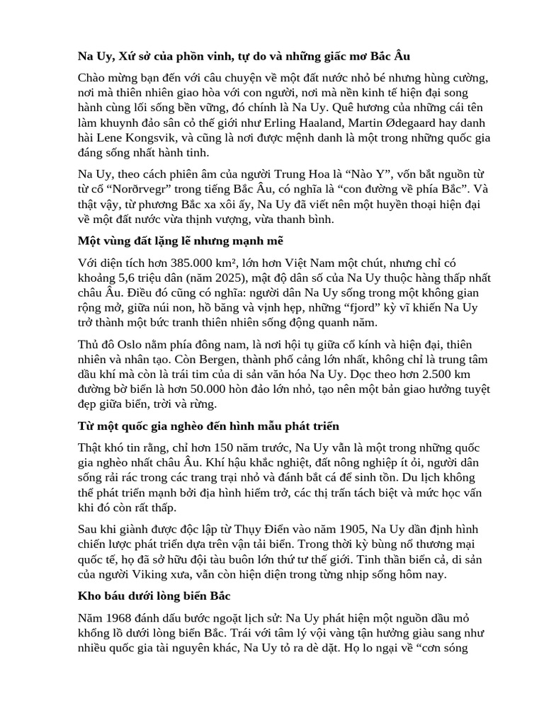 Na Uy1 | PDF