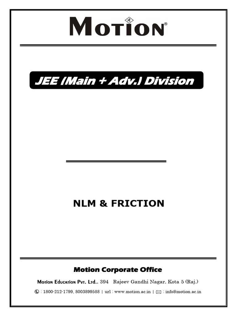 E NLM Physics DPP-1-11 Ques. Print | PDF | Force | Tension (Physics)