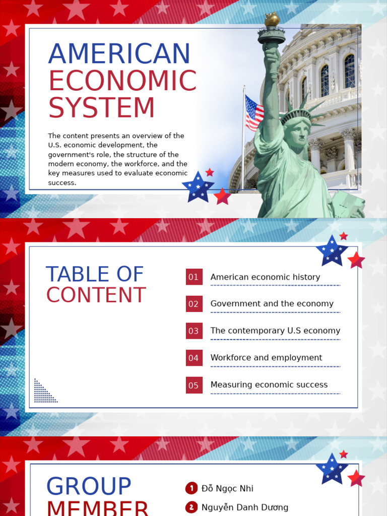 Group 8. American Economic System | PDF | Trade Union | Labour Economics