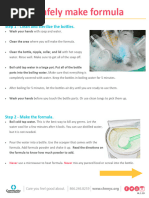 Breast Milk Fortified (Using Neosure Formula) | PDF | Teaspoon | Breast ...