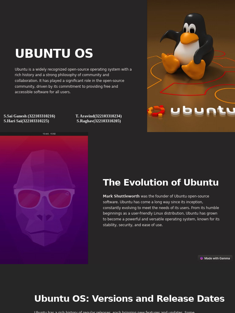Ubuntu Os | PDF | Desktop Environment | System Software