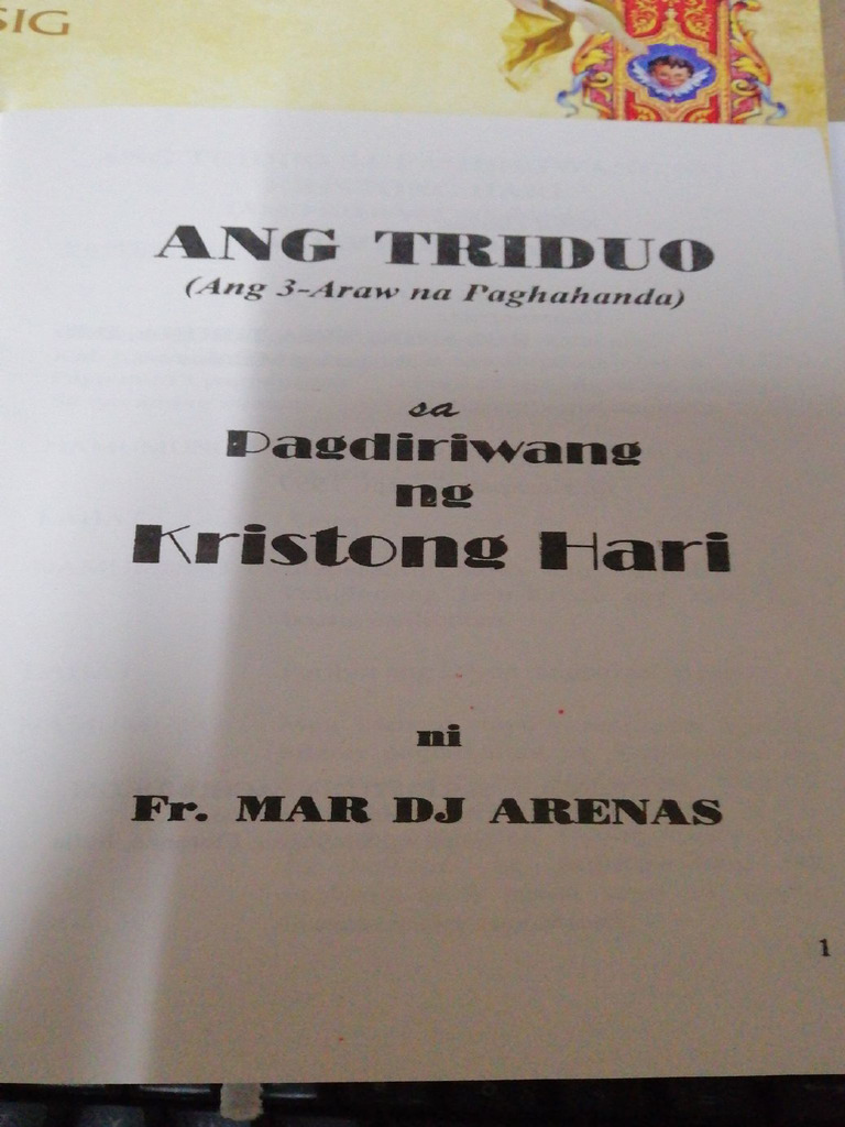 Triduo Sa Kristong Hari | PDF