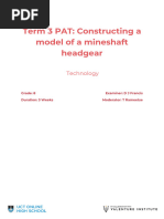 Grade 8 Term 3 Mini PAT | PDF | Mining