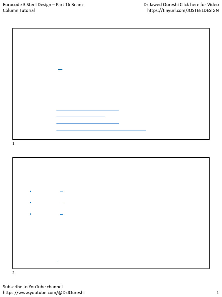 Part 16 Beam-Column Tutorial | PDF | Beam (Structure) | Buckling