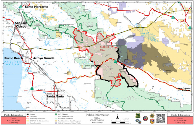 Gifford Fire Map 8-11-25 | PDF