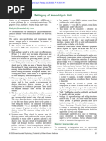 Dialysis Center - DOH Guidelines | PDF