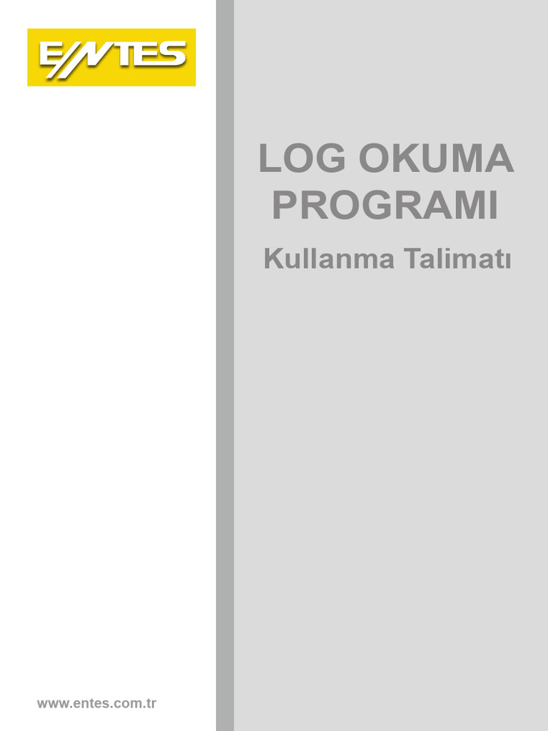 TR Log Okuma Programi Kullanma Talimati | PDF