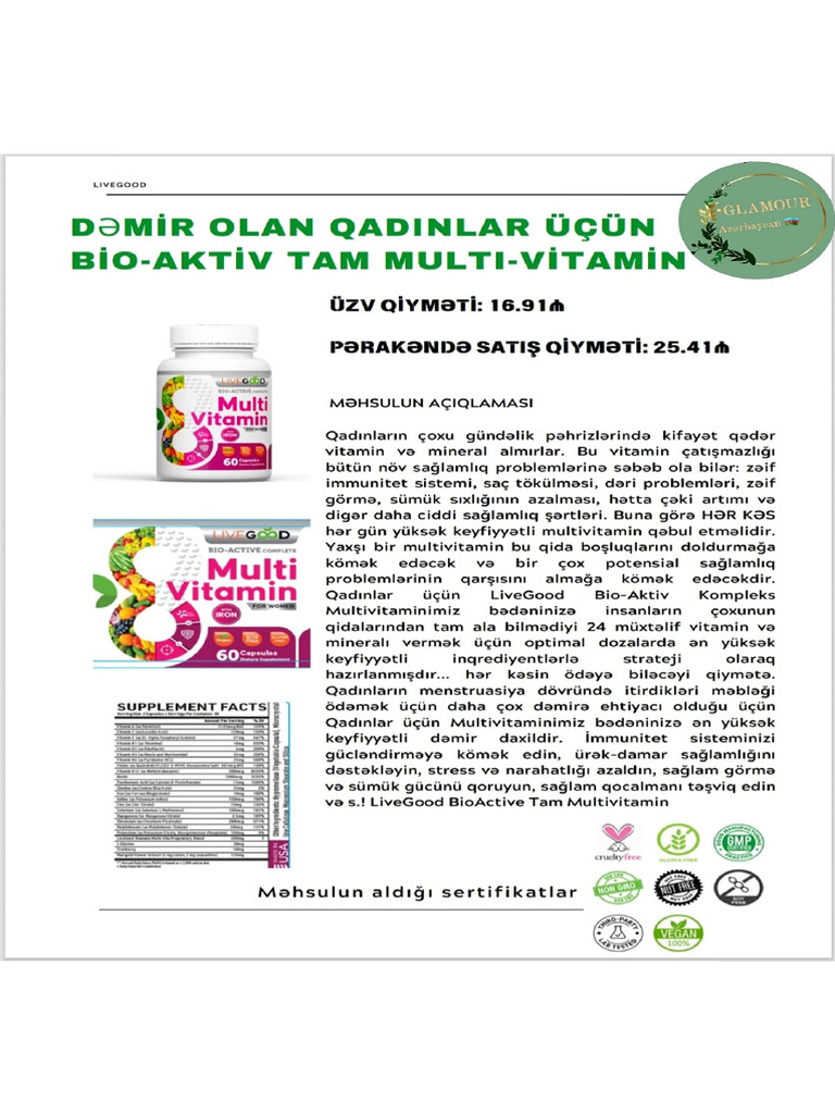 Bio-Aktif Multi-Vitamin | PDF