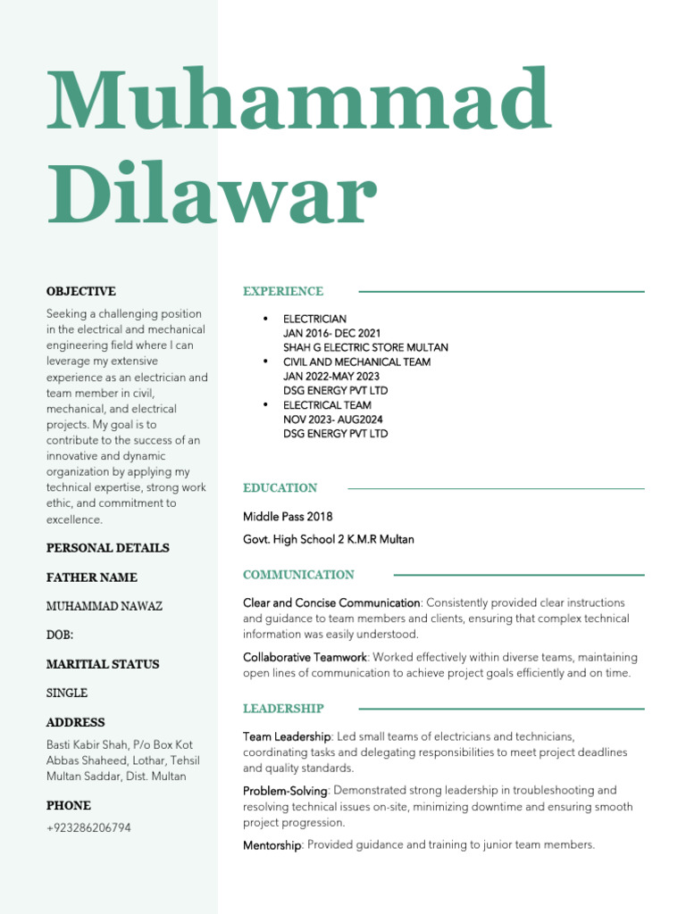 Muhammad Dilawar | PDF