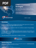 Ctpat Handbook Septmber 2024 | PDF | Internal Control | Regulatory Compliance