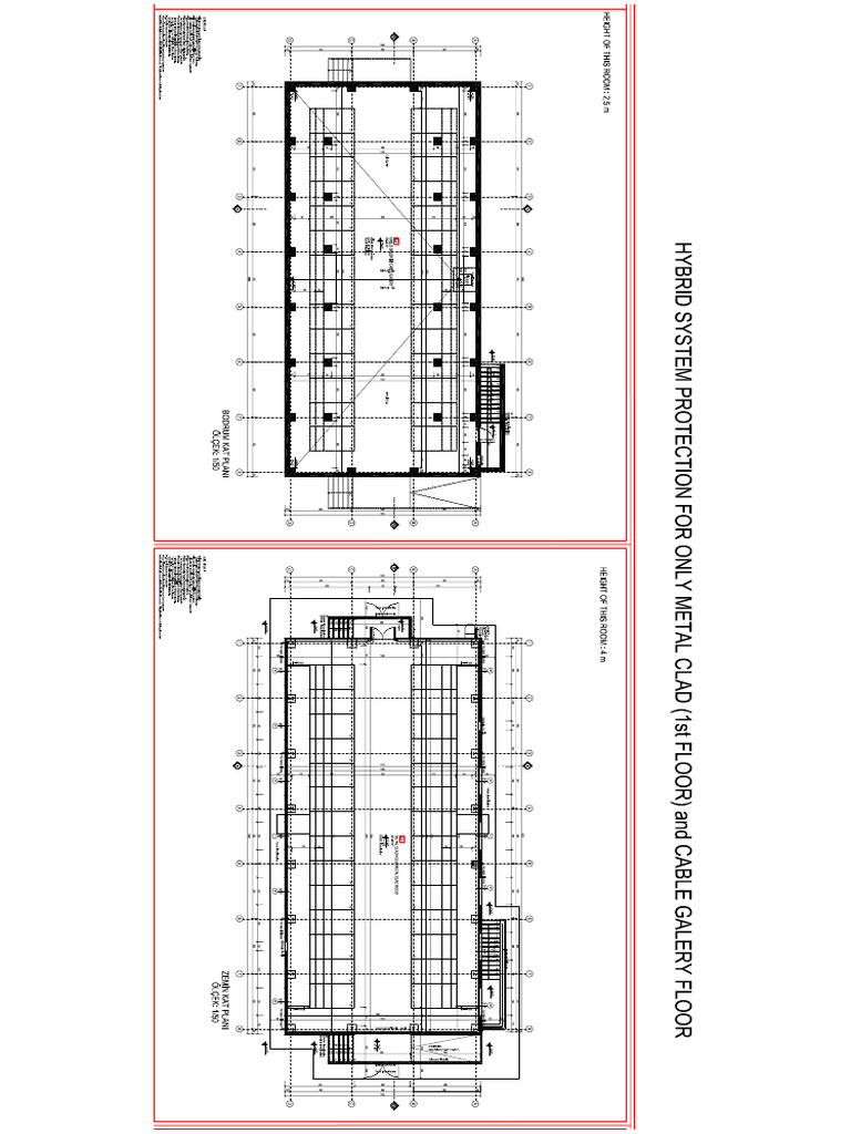 MClad Binası (25.50-11.70) Mimari Uygulama Projesi Model | PDF