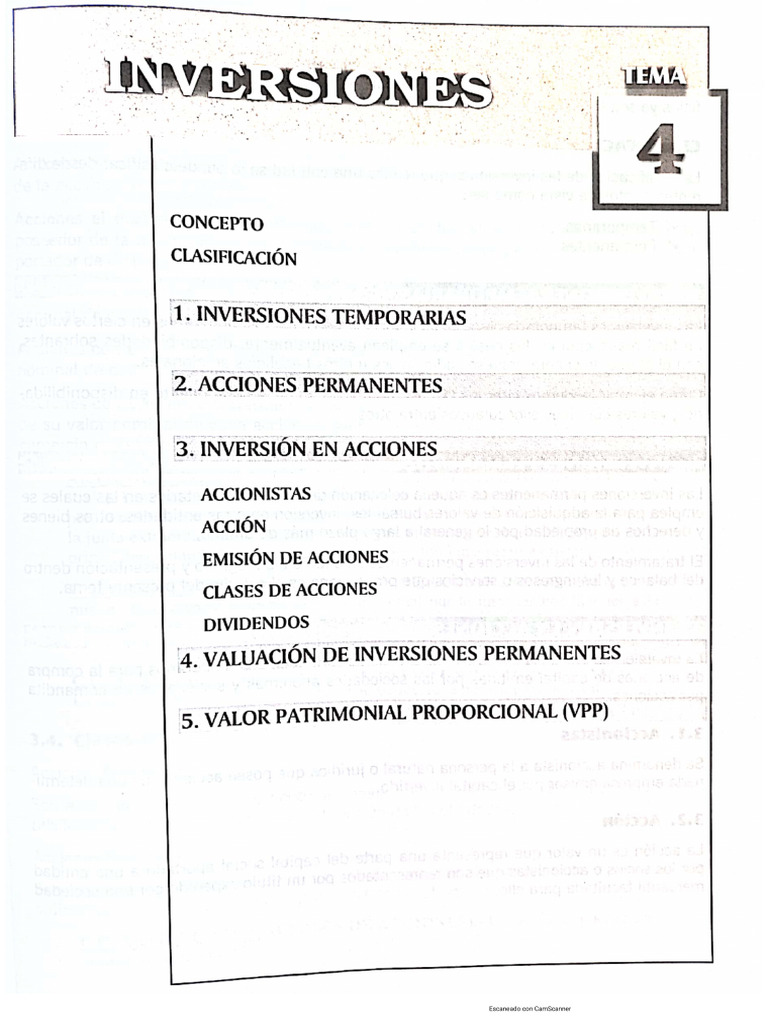 Inversiones | PDF