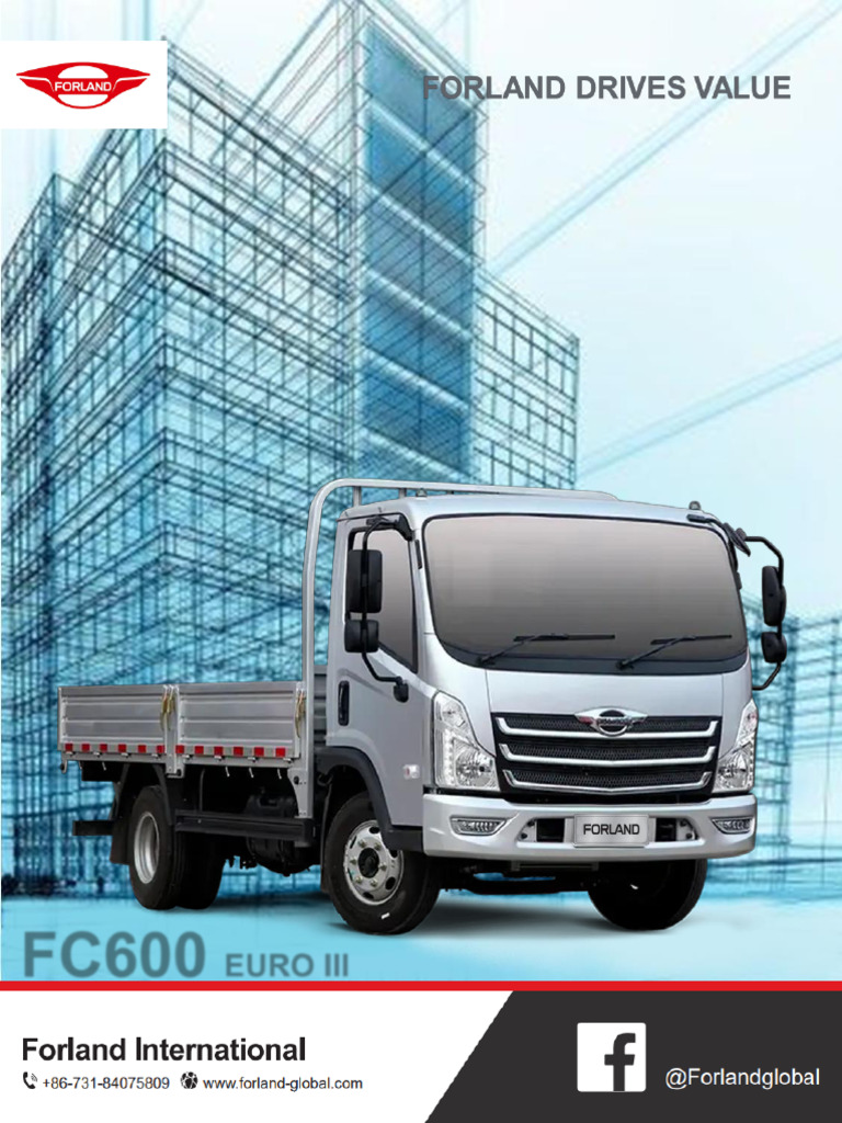 Brochure Forland FC6000 | PDF | Carros deportivos | Fabricantes de ...
