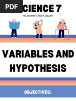 Identifying IV and DV in Experiments | PDF | Experiment