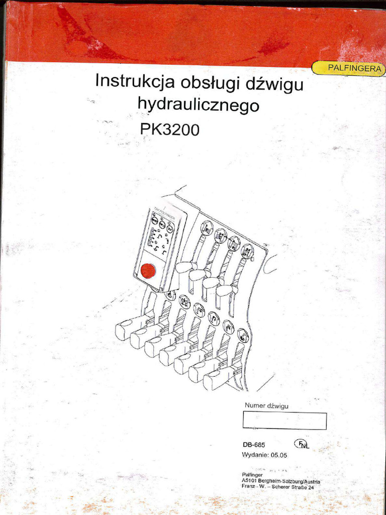 Dokumentacja PK3200B | PDF