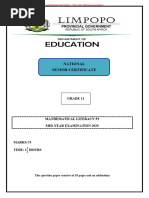 Mathematical Literacy P2 Nov 2022 Eng | PDF