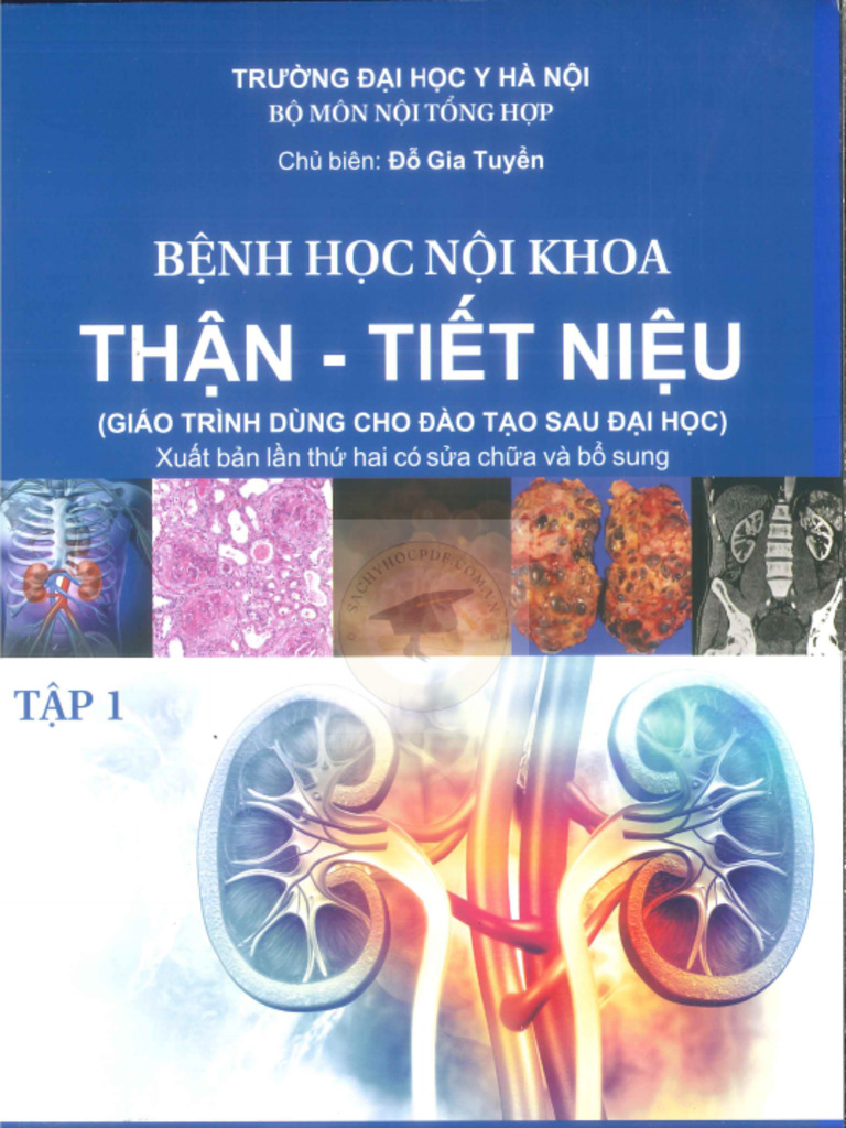 Bệnh Học Thận Tiết Niệu YHN - Tập 1 - 2025 | PDF