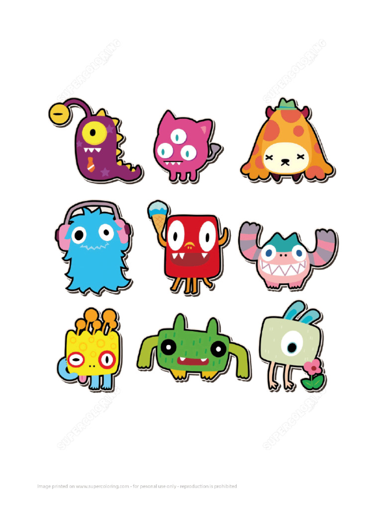 Bonitos Monstruos | PDF