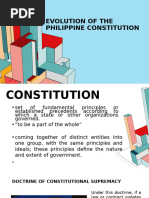 Overview of Philippine Constitutions | PDF | Constitution | Government Information