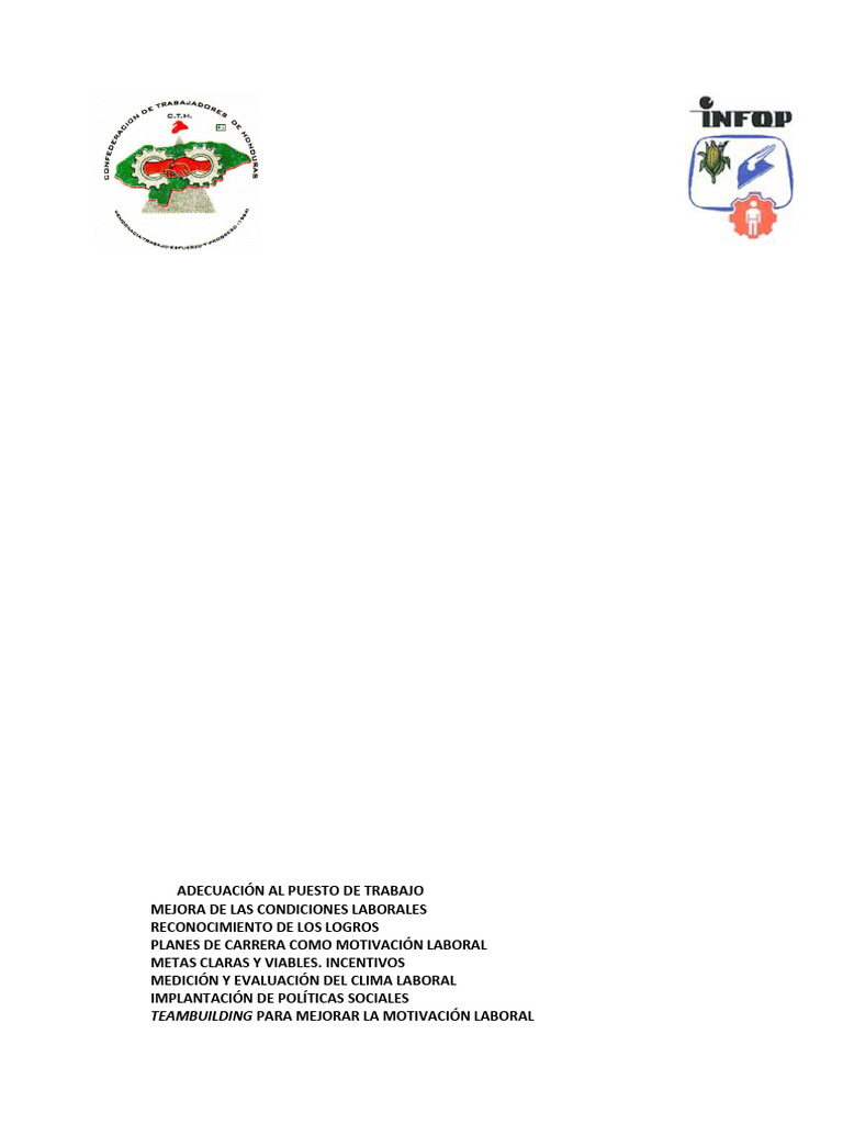 Cuest Resp Presenc Motivacion Trabajo | PDF | Motivación | Motivacional