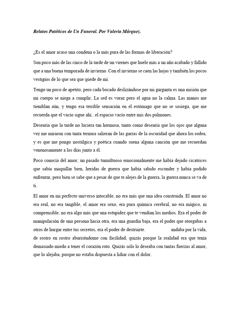 Amor y Pérdida: Reflexiones Profundas | PDF | Amor