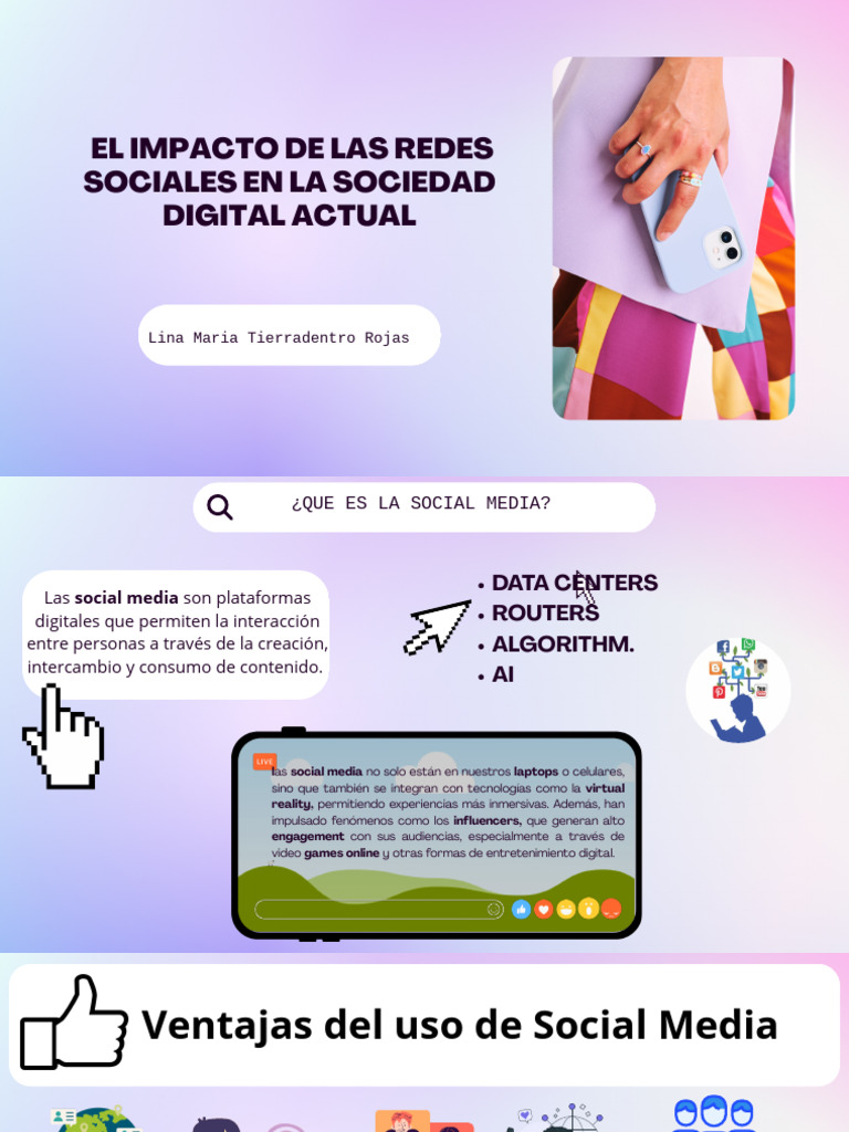 REDES SOCIALES YSU IMPACTO EN LA SOCIEDAD | PDF | Informática ...