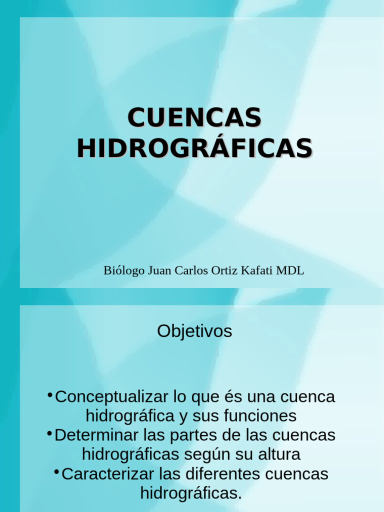 clasificacion de cuencas | PDF | Cuenca de drenaje | Agua subterránea
