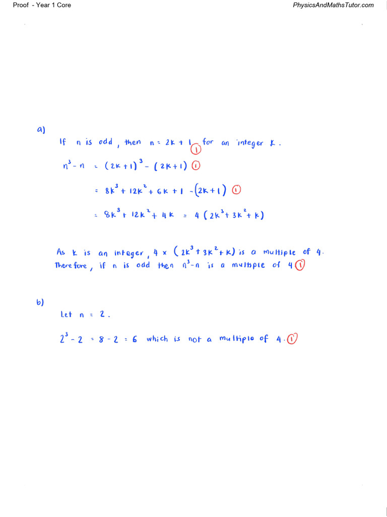 Proof Techniques in Number Theory | PDF | Mathematical Proof ...