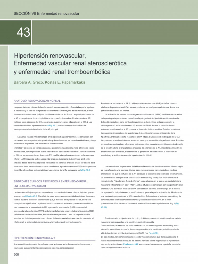 Comprehensive Clinical Nephrology 7th Cap 43 | PDF | Hipertensión ...