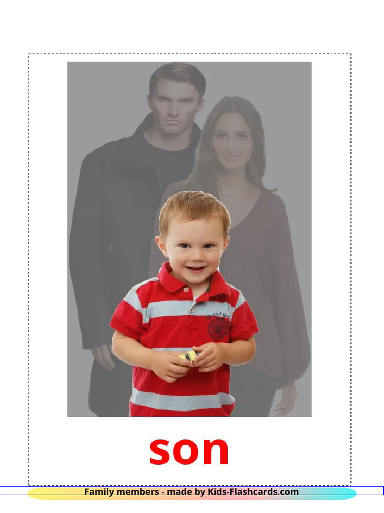 Free Family Members Flashcards | PDF