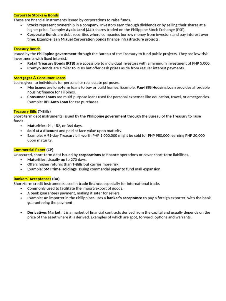 Understanding Corporate Stocks and Bonds | PDF | Bonds (Finance) | Loans