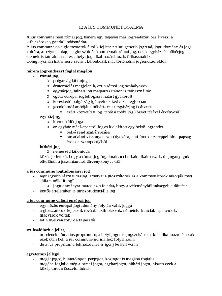 12 Ius Commune | PDF