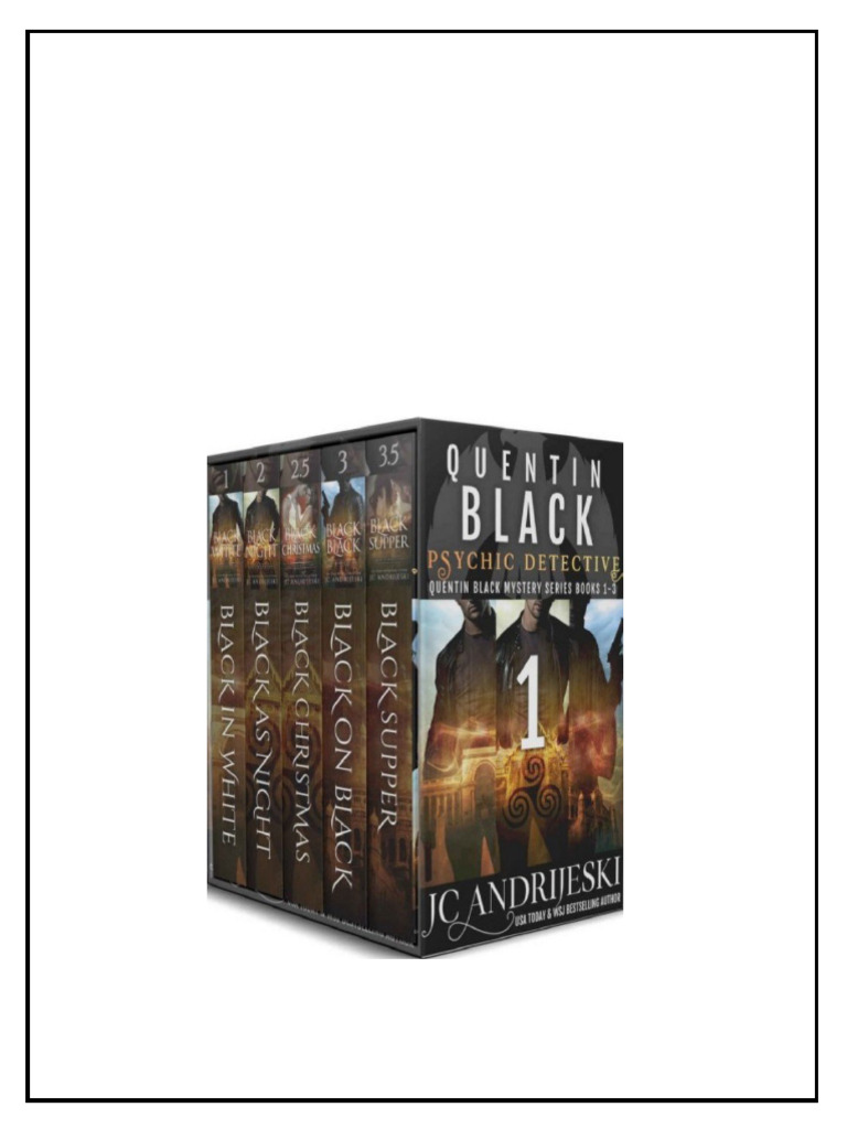 Quentin Black Psychic Detective Boxset Jc Andrijeski download | PDF | Witness | Affidavit