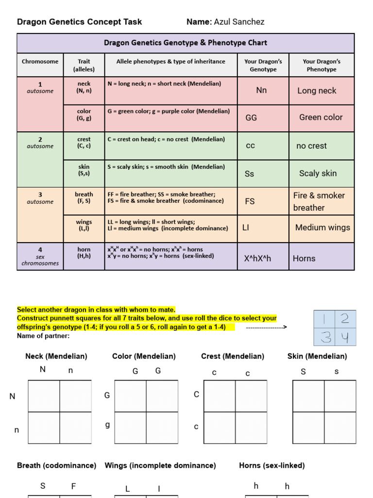Kami Export - AZUL SANCHEZ RODRGUIZ - Dragon Genetics Concept Task 2024 ...