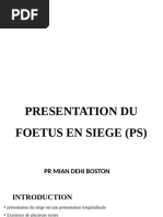 Présentation du siège en obstétrique | PDF | Accouchement | Grossesse ...