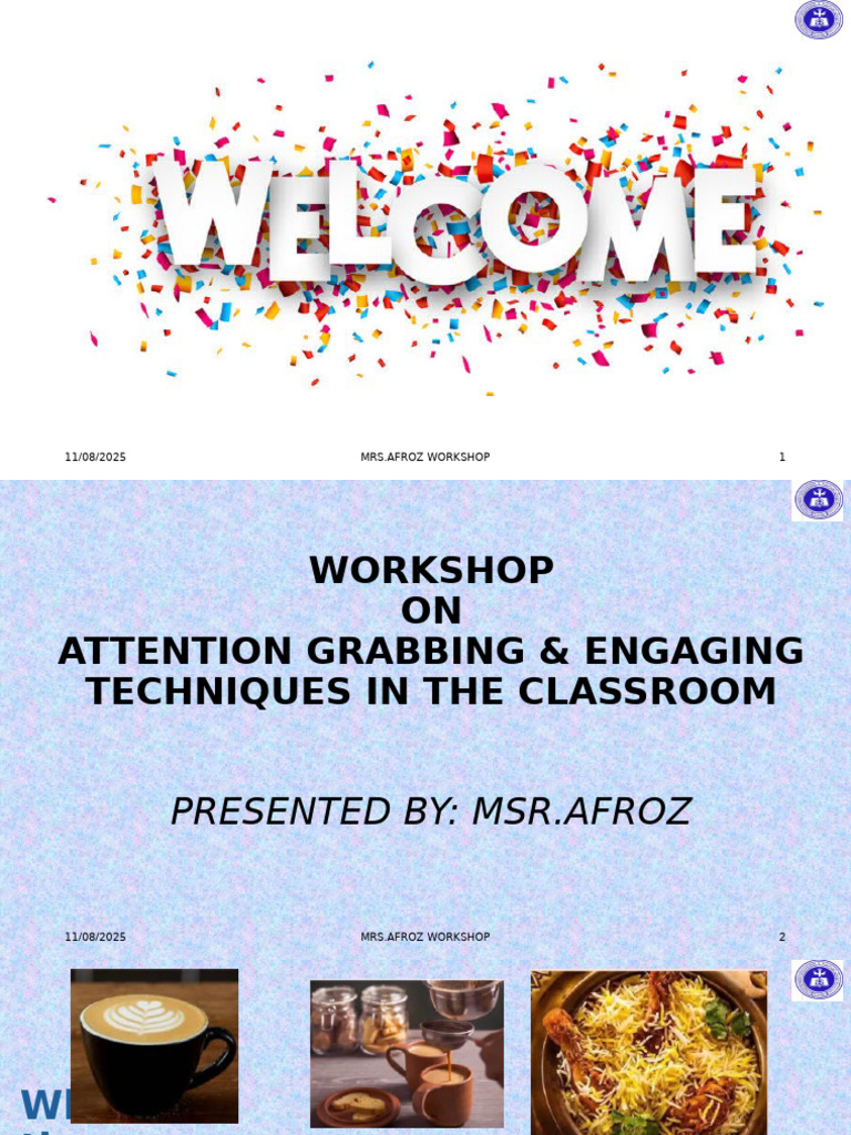 Attention Grabbing & Engaging Techniques | PDF | Learning | Behavior Modification