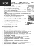 Suburani Chapters 1-3 Practice Test | PDF | Art