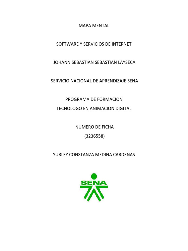 MAPA MENTAL. Tipos de Software | PDF