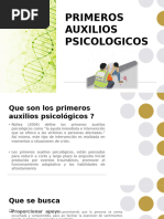 Construcción de Protocolo en Primeros Auxilios Psicológicos A Partir de Un Caso. AA3-EV01 | PDF
