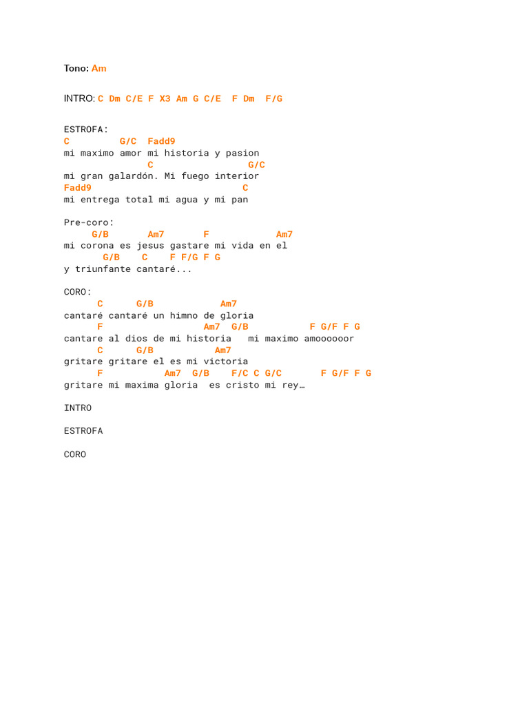 Mi Maximo Amor | PDF