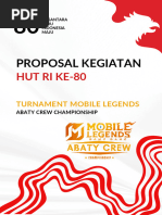 PROPOSAL MOBILE LEGEND Ji | PDF