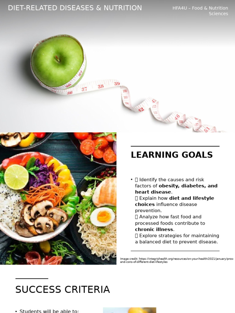 01 Diet Related Diseases | PDF | Diabetes | Cardiovascular Diseases