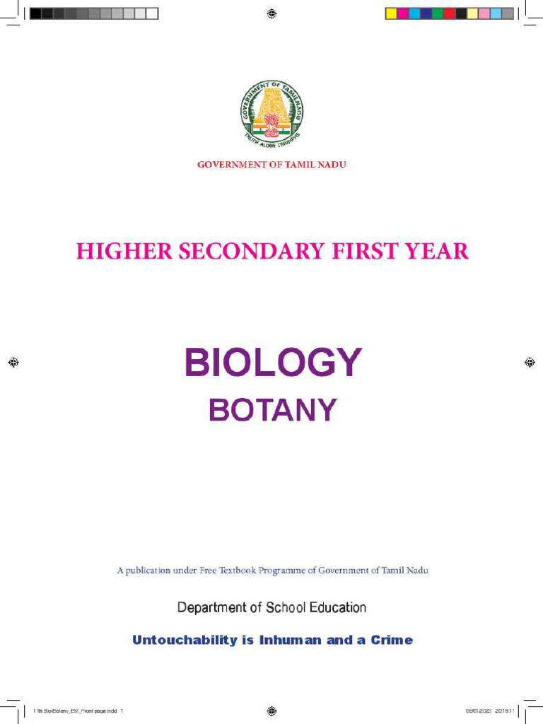 Class 11 Bio Botany English Medium-2024 Edition-Www - Tntextbooks.in | PDF