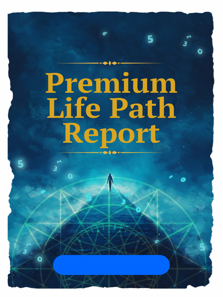 Premium Life Path Report by Arviend Sud | PDF | Creativity | Thought