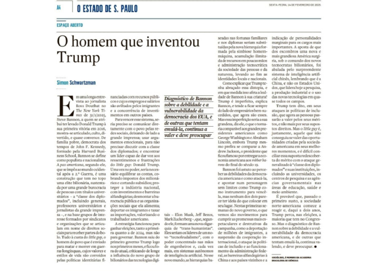 Steve Benon - o Homem Que Inventou Trump | PDF