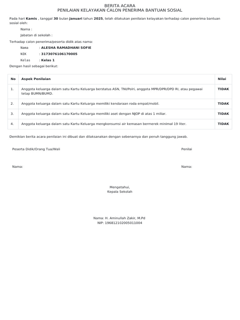 Ba - Alesha Ramadhani Sofie | PDF