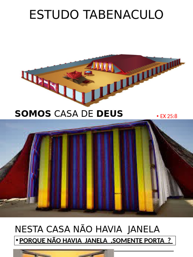 Estudo Tabenaculo Lugar Santo | PDF
